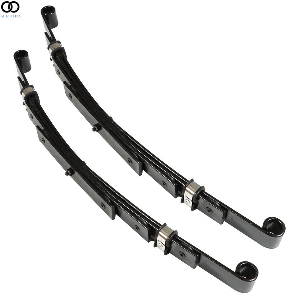 For EZGO TXT 1995-2013 Golf Cart Heavy Duty 4-Leaf Rear Leaf Springs ...
