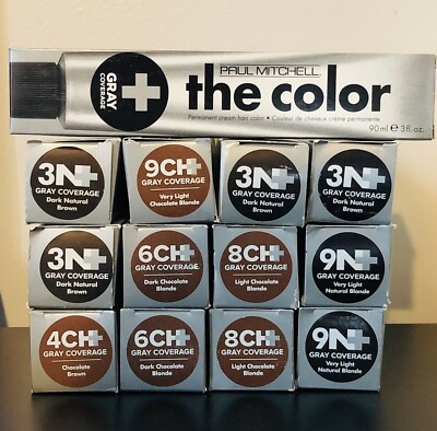 Paul Mitchell Gray Grey Coverage 3 oz Authentic The Color Choose Shade ...