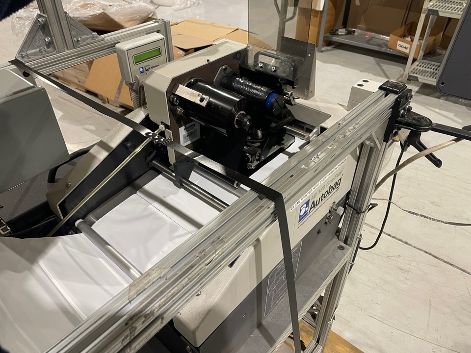 Autobag AB 180 OneStep Automated Packaging Bagging System, Script Pack ...
