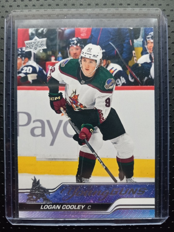 2023-24 Upper Deck Extended Series Young Guns #701 Logan Cooley Rookie ...
