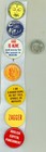 7 Hippie Saying Political Protest Cause Pinback Buttons ZAGGER 1960s ...