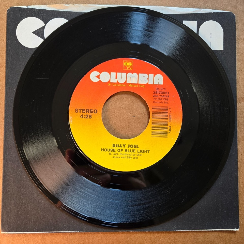 BILLY JOEL We Didn't Start The Fire RARE POP 45 7" Record Vinyl Records | eBay