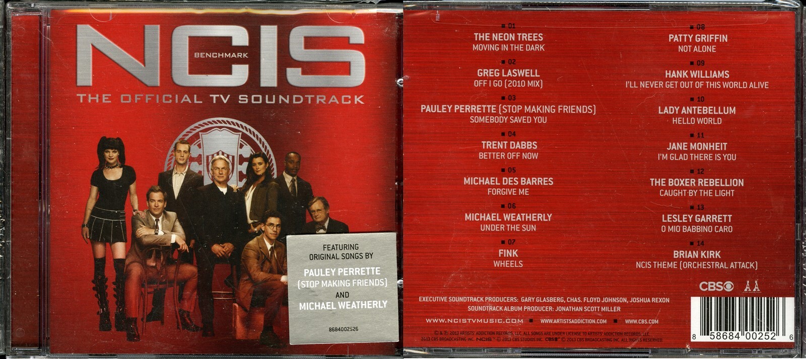 NCIS OFFICIAL TV SOUNDTRACK BENCHMARK CD CBS RECORDS NEW SEALED ...