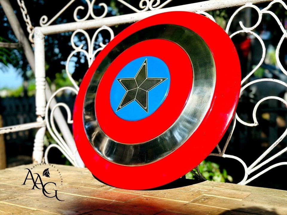 Captain America Shield Marvels Legends 75th Anniversary 1:1 MCU Movie ...