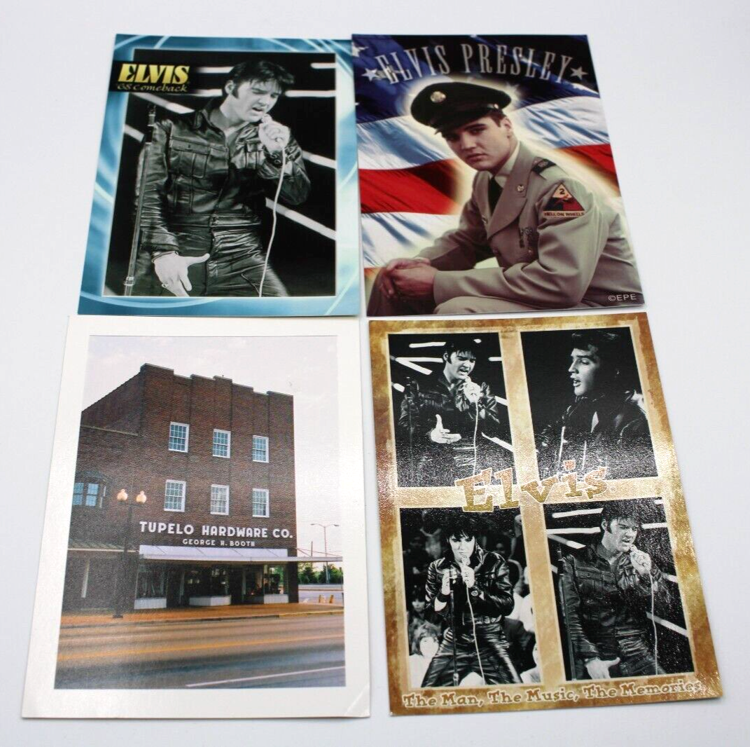 Elvis Presley 8 Postcards 1998 2000 2001 Lot of 8 Postcards | eBay