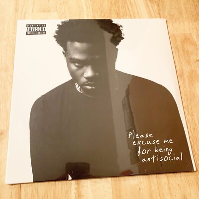 Roddy Ricch - Please Excuse Me for Being Antisocial (2-LP) Black Vinyl ...