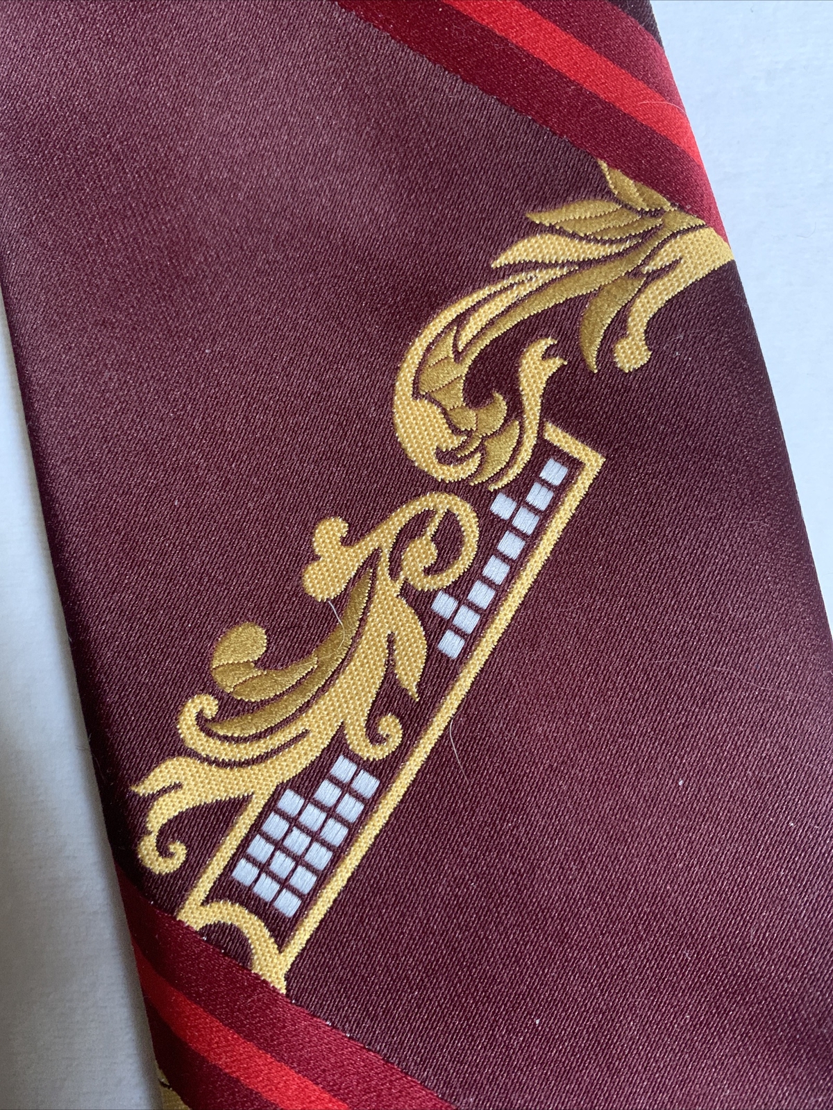 GIVENCHY Gentleman Paris VINTAGE Neck Tie Italy Scrol… - Gem