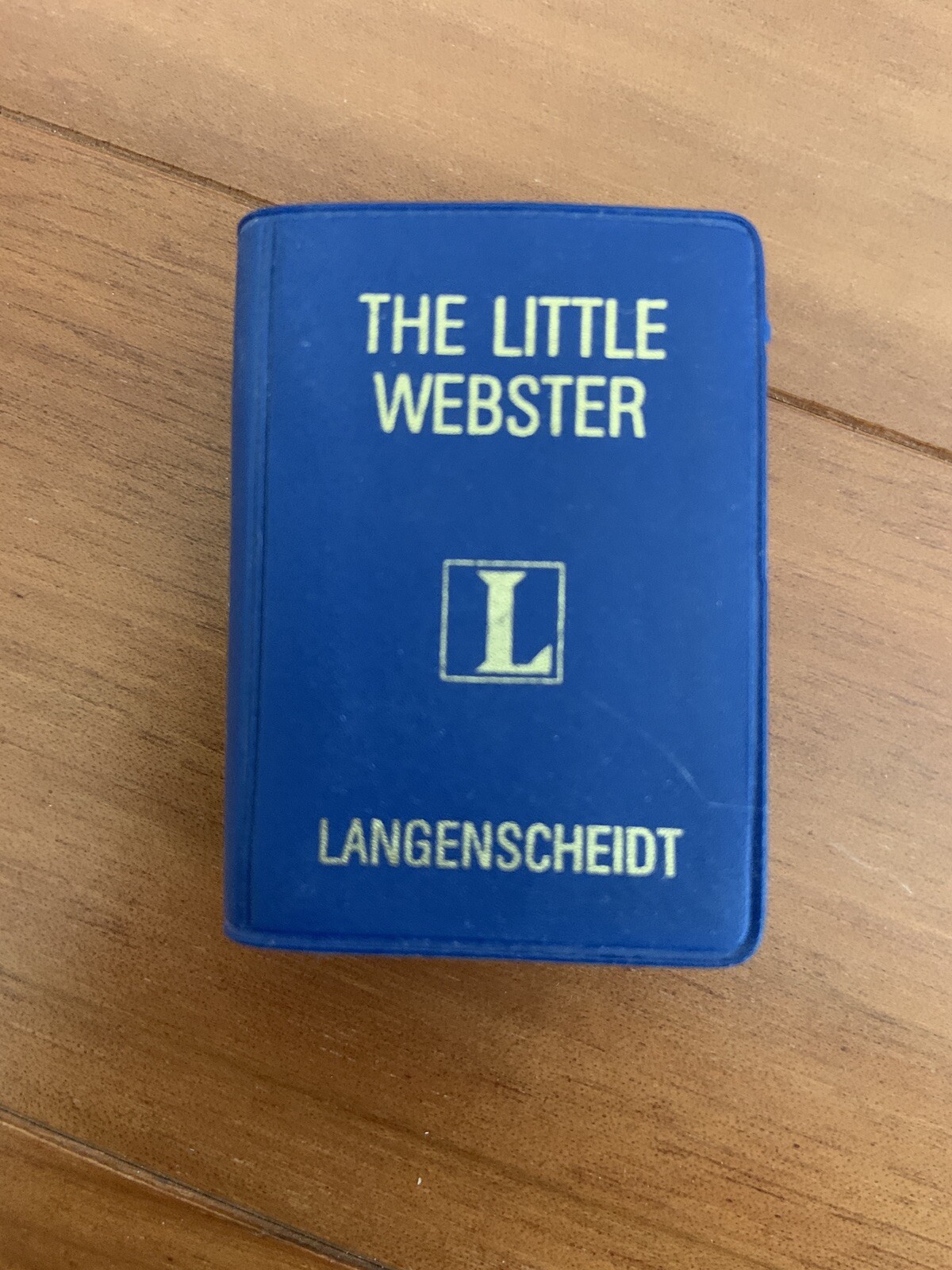 VINTAGE MINI BARNES & NOBLE "THE LITTLE WEBSTER" LANGENSCHEIDT 1957 ...