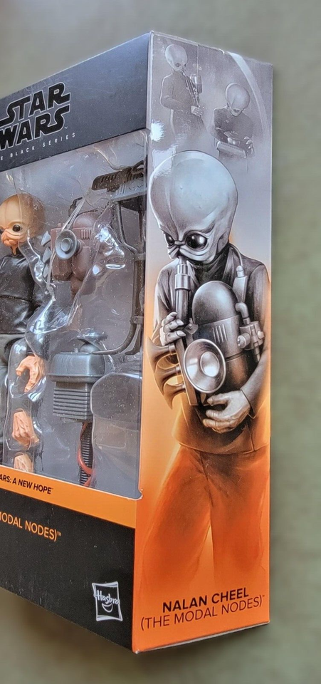 Hasbro Star Wars 6" Black Series Nalan Cheel (The Modal Nodes) Deluxe ...