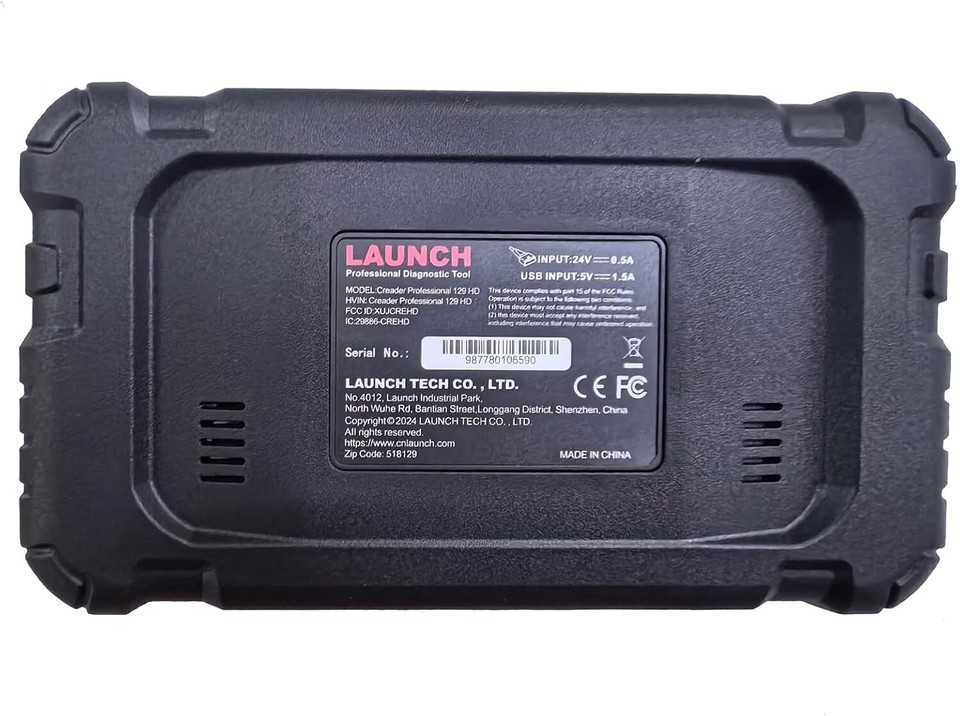 2025 LAUNCH CRP129HD Heavy Duty Truck Diesel Scanner Diagnostic Tool ...