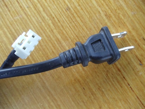 SHARP TV - 2 PIN POWER CORD (fits many others) | eBay