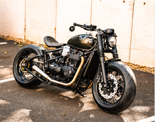 Triumph Bobber Custom - Pro Build - 1200 Bobber black - BUILT TO ORDER ...