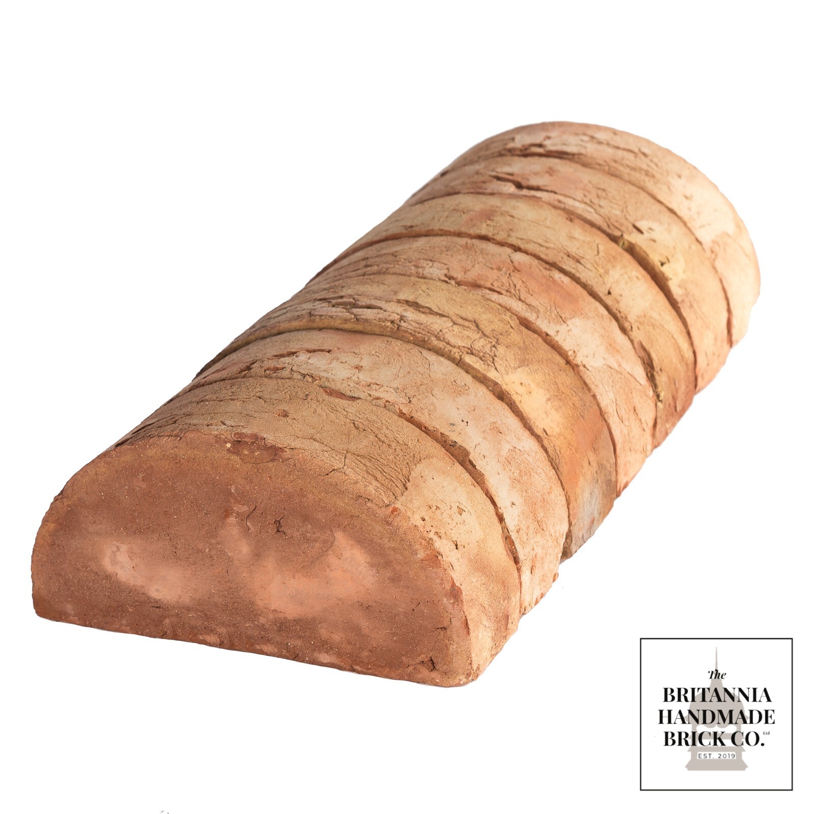 Half Round Red Coping, Half Cheese Moon "BRITANNIA BRICKS" Handmade ...