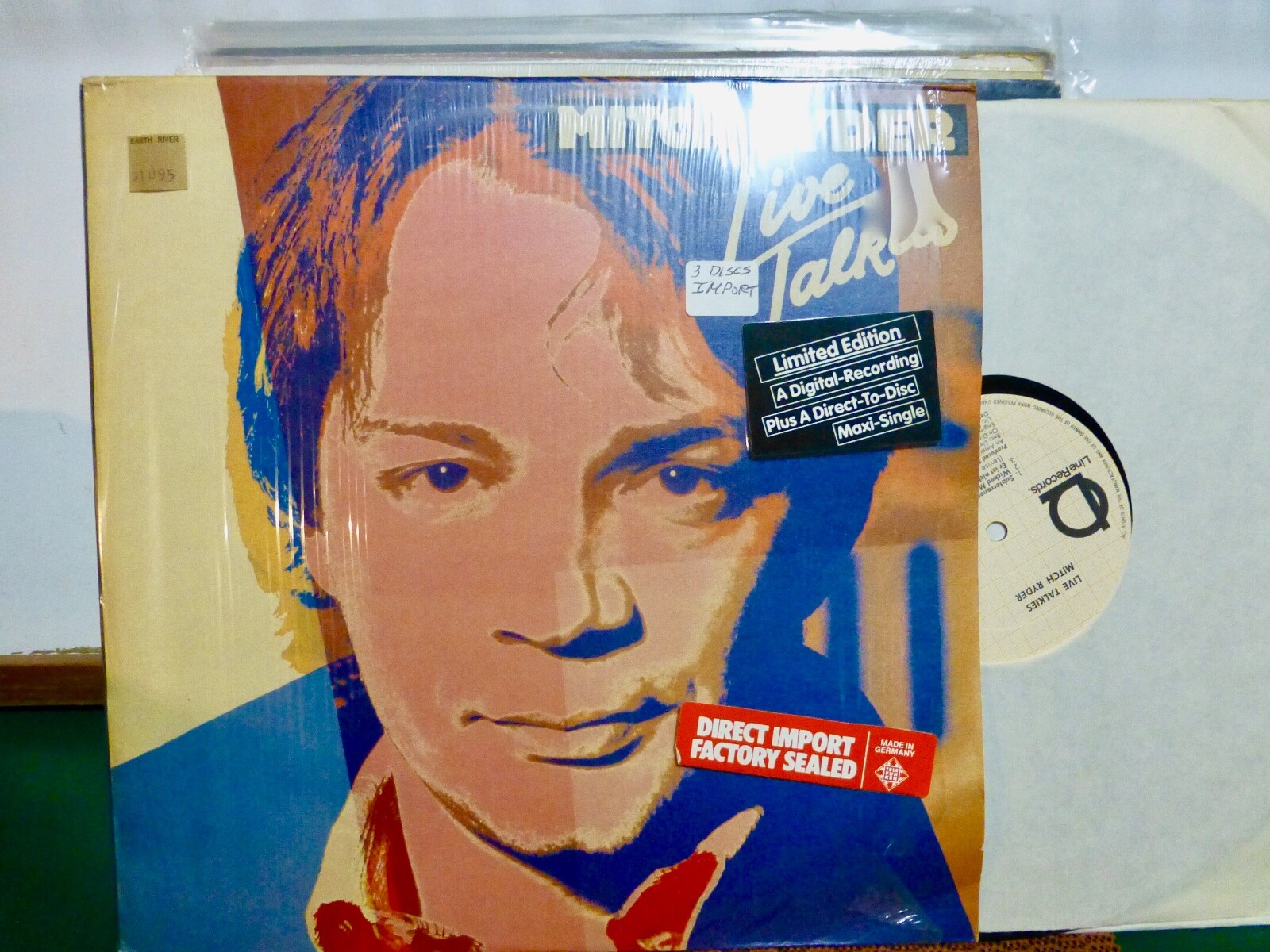MITCH RYDER LIVE TALKIES IMPORT LIMITED NEAR MINT LP 3 VINYL DISCS | eBay