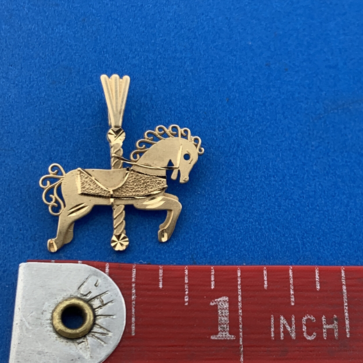 1989 Michael Anthony Ma 14K Yellow Gold Carousel Merr… - Gem