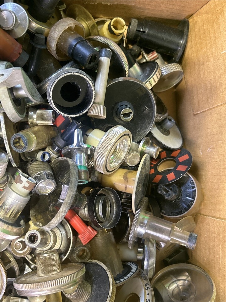 Vintage Lot Television TV and Radio Knobs Dials Buttons 50s 60s 70s ...