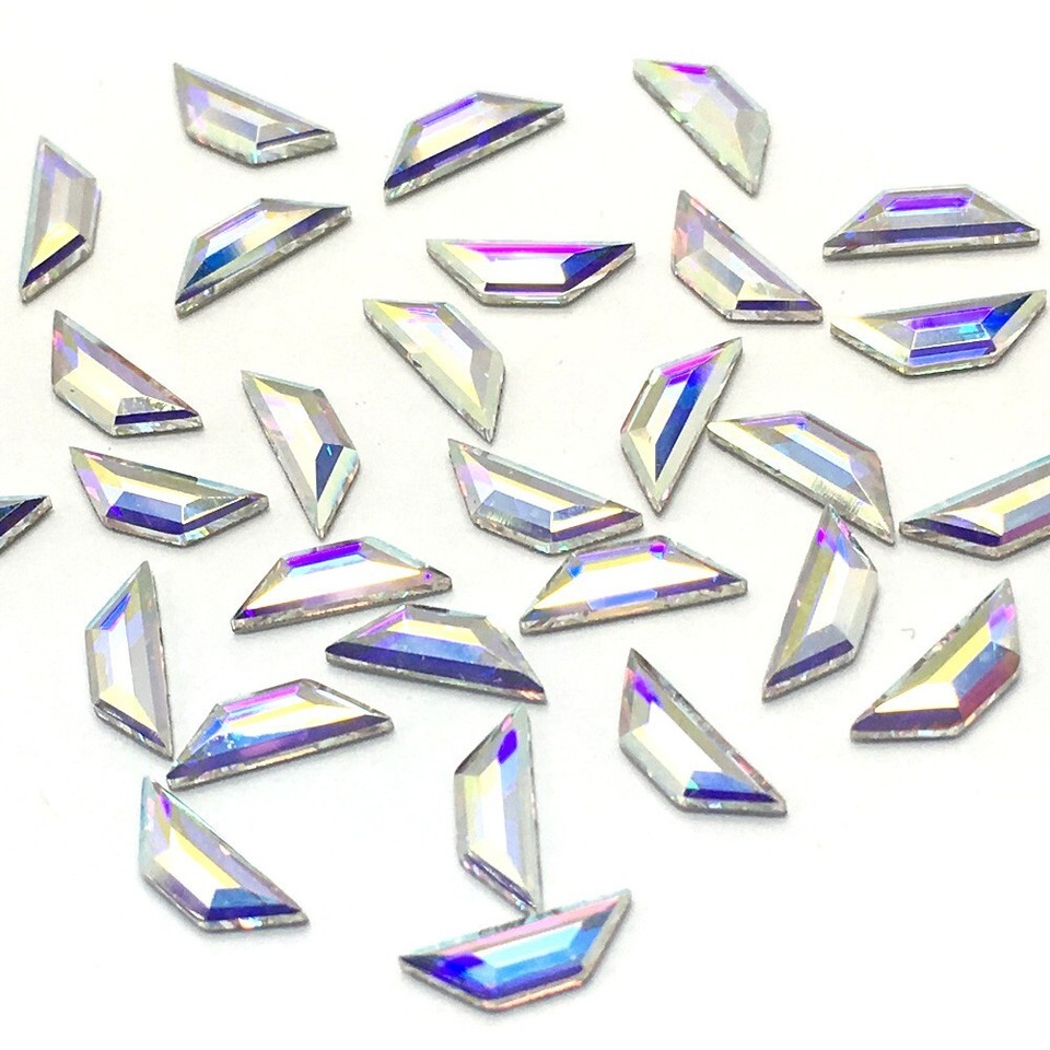 Swarovski Flatbacks No-Hotfix Rhinestones CRYSTAL AB (001 AB) * Pick ...