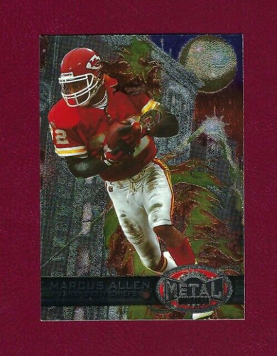 1997 Skybox Metal Universe #66 Marcus Allen KC Chiefs Football Card | eBay