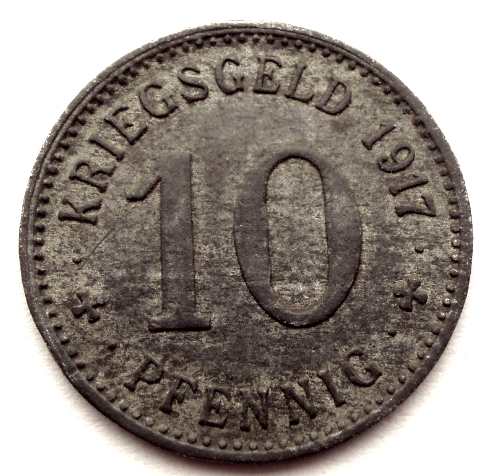 GERMANY STADT AHLEN 10 PFENNIG 1917 KRIEGSGELD, NOTGELD. K4.3 | eBay