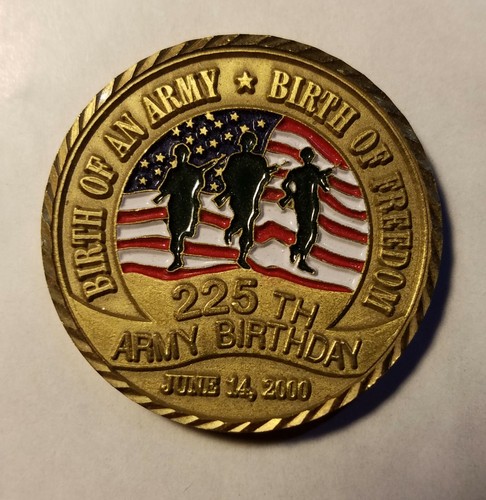 US Army 225th Birthday Challenge Coin | eBay