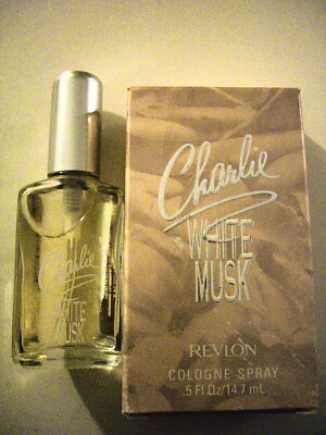 Charlie White Musk .5 oz cologne spray Revlon Boxed New | eBay