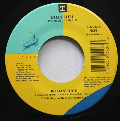 Country NM !45 Billy Hill - Rollin' Dice / Plus Qu ' Assez Much Mois At The End | eBay