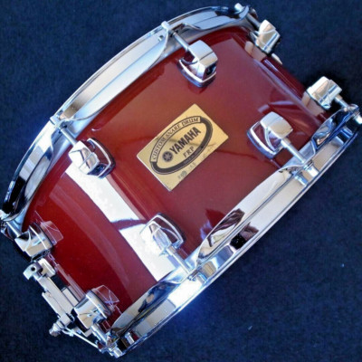 YAMAHA FSD1465 FRP Snare Drum Cherry Red 14"x6.5" Made in Japan | eBay