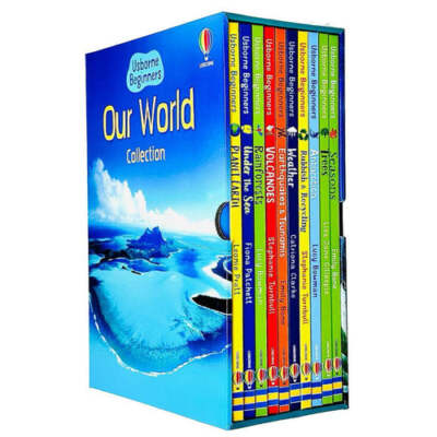 Usborne Beginners Our World 10 Books Box Collection Set, Hardback NEW ...