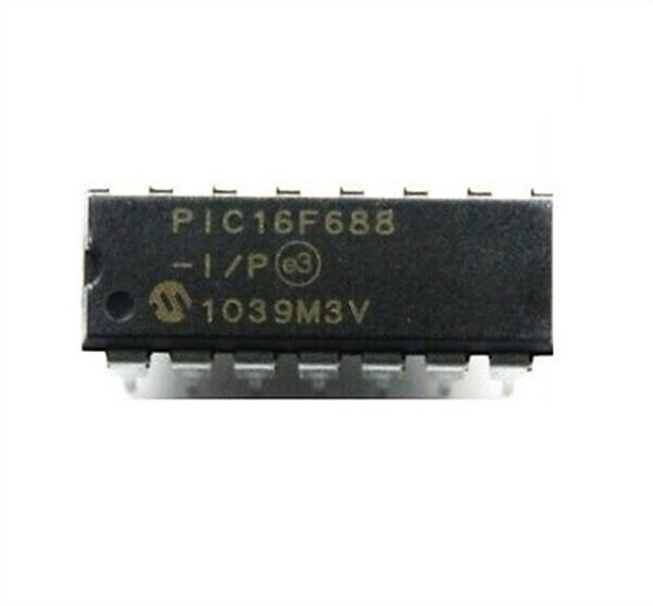 2Pcs PIC16F688-I/P 16F688-I/P Mcu DIP-14 uo | eBay