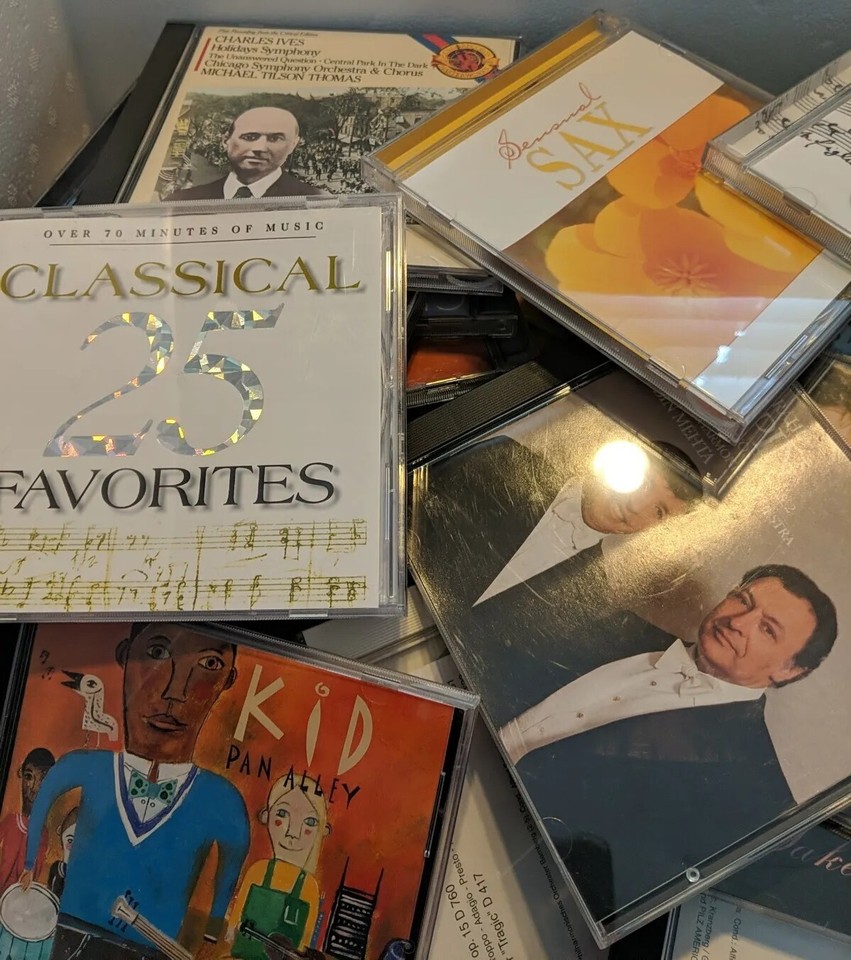 Lot of 10 Classical Music CDs/Random Artist In Very Good Condition Case ...