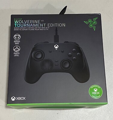 Razer - Wolverine V3 Tournament Edition Wired Gaming Controller - Black ...