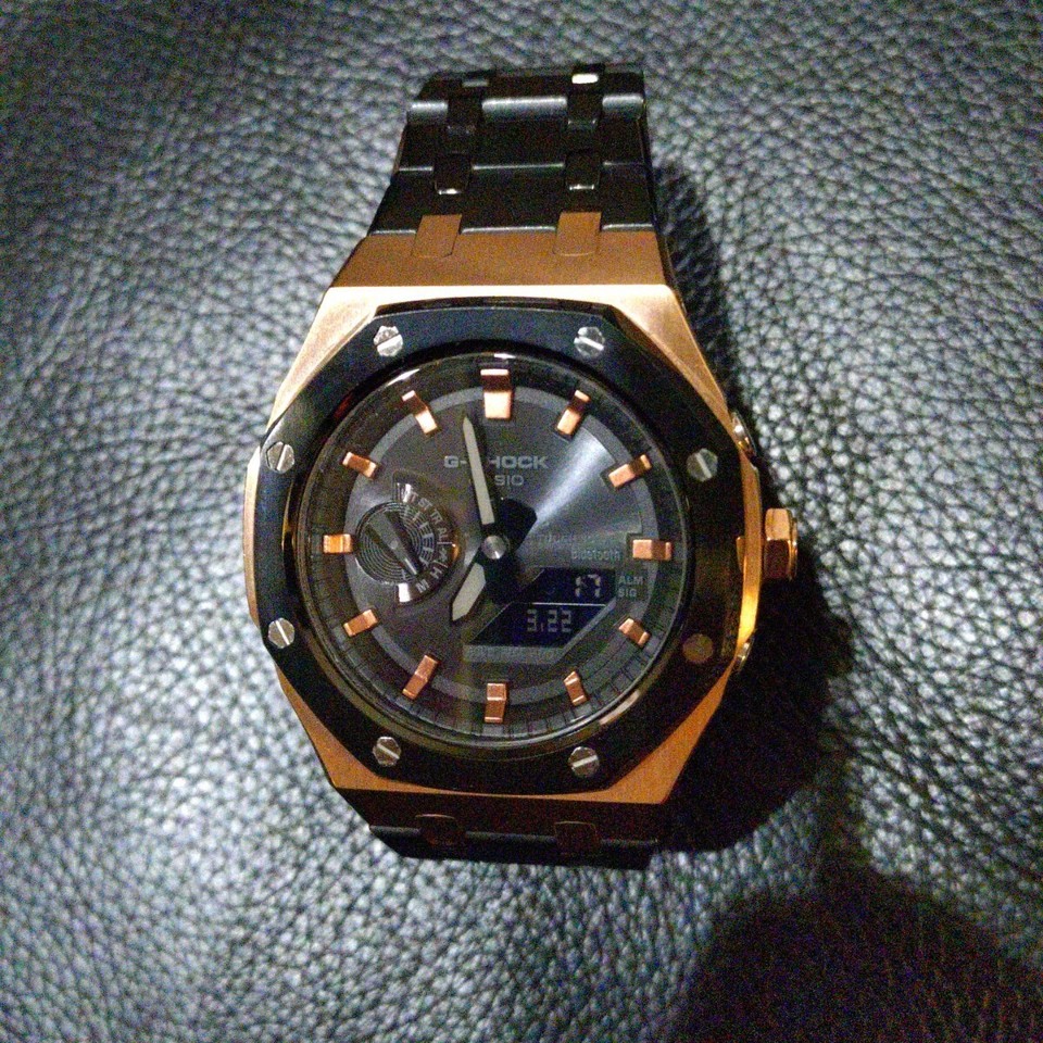 Casio G-SHOCK GA-B2100 Custom CasiOak Solar | eBay