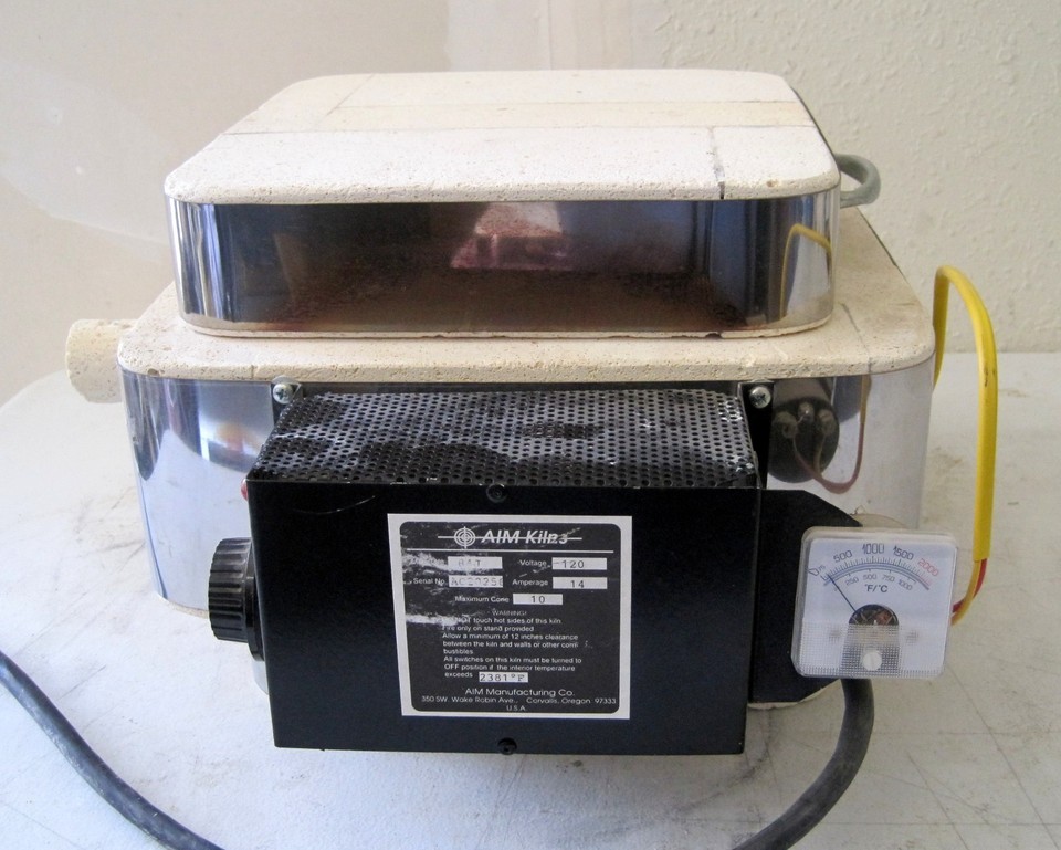 #2 AIM Kilns 84/J Jewelry/Fused Glass Kiln Tested and Working | eBay