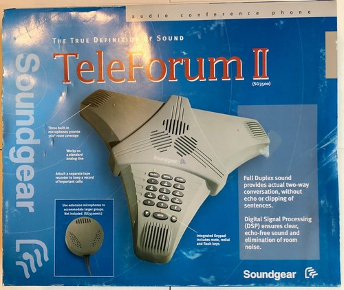 SoundGear TeleForum SG3500 Office Portable Audio Telecom Conference ...