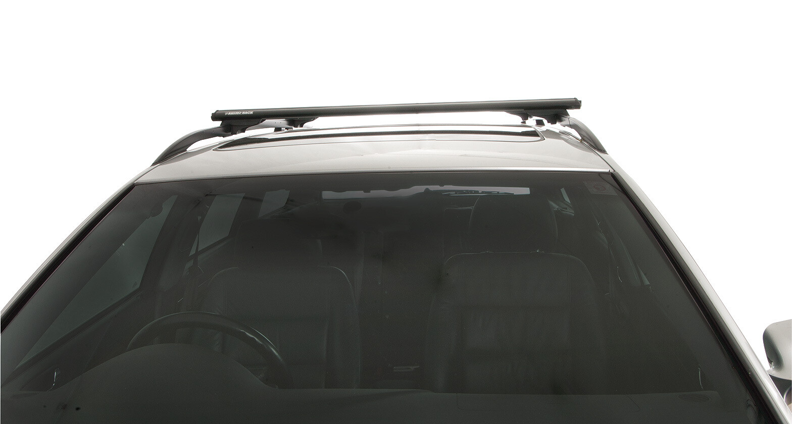 Rhino Vortex RX Black 2 Bar Roof Rack for MITSUBISHI Magna TR - TS 5dr ...