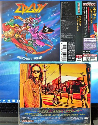 Edguy - Rocket Ride (CD/DVD Set, 2006, Avalon, Japan w/OBI) MIZP-60004 ...