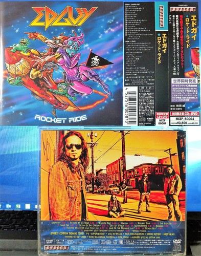 Edguy - Rocket Ride (CD/DVD Set, 2006, Avalon, Japan w/OBI) MIZP-60004 ...