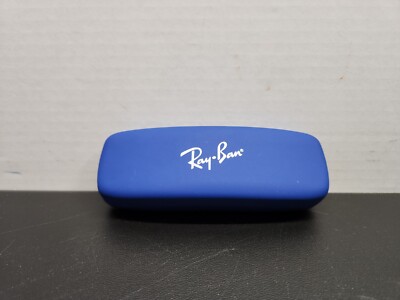 Ray Ban Blue sunglasses case 2.25x6 | eBay
