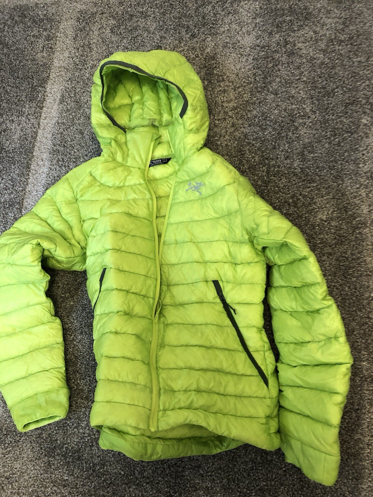 Arcteryx Cerium LT Hoody Women Small Chartreuse - Gem
