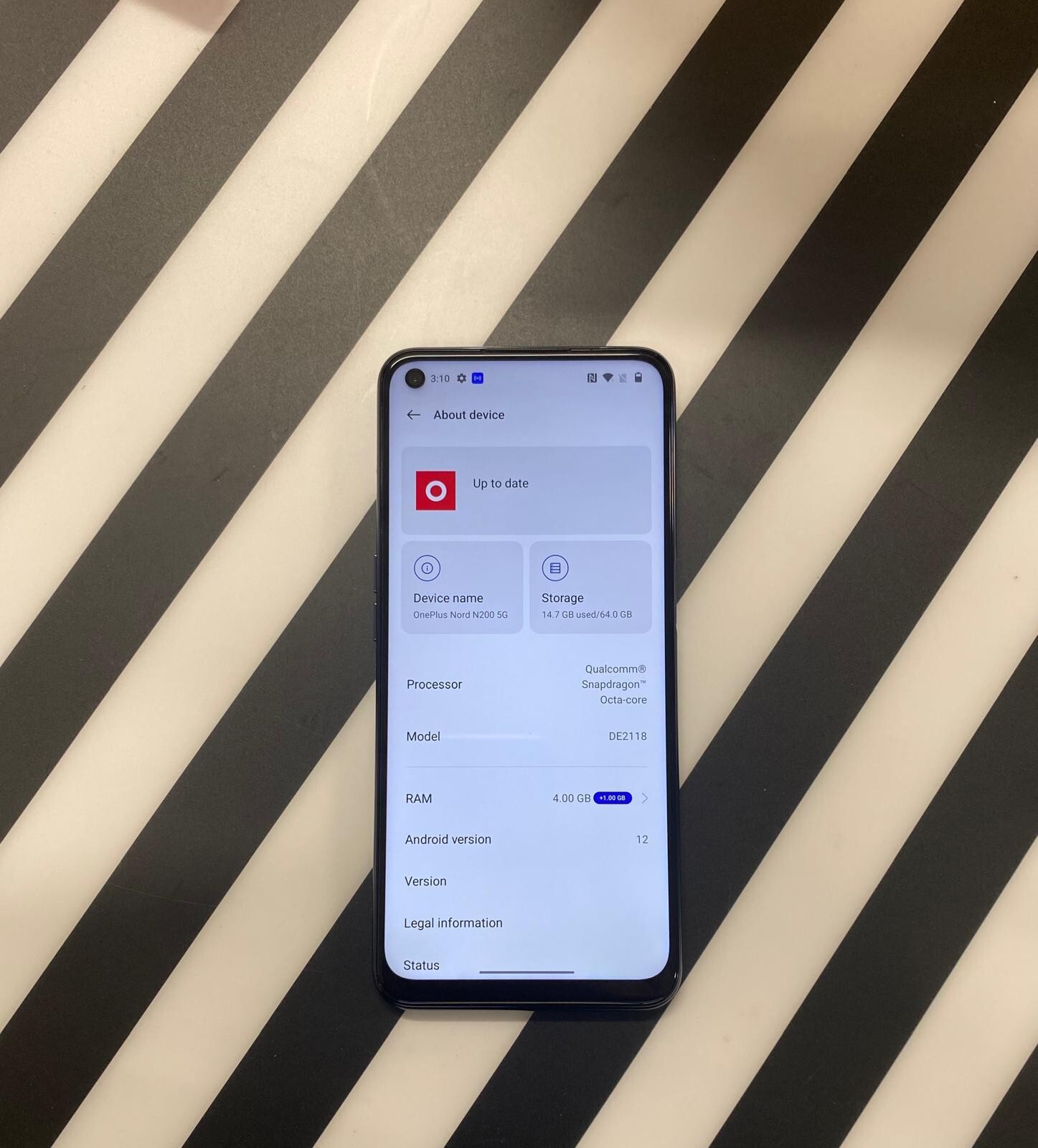 OnePlus Nord N200 5G - 64GB De2118 - Blue (T-Mobile/Metro) Excellent ...