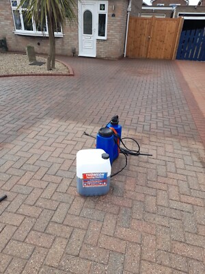 THOMSON Wet look driveway sealer block paving -patio sealant 20ltrs ...