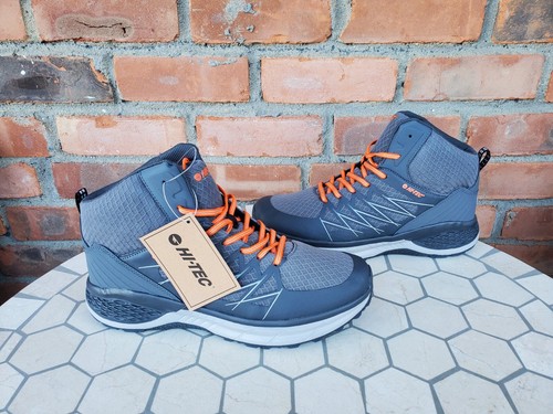 Hi-Tec Demolisher Mid Hiking Boot Shoe Men Size 13 Trail Grey Slate ...