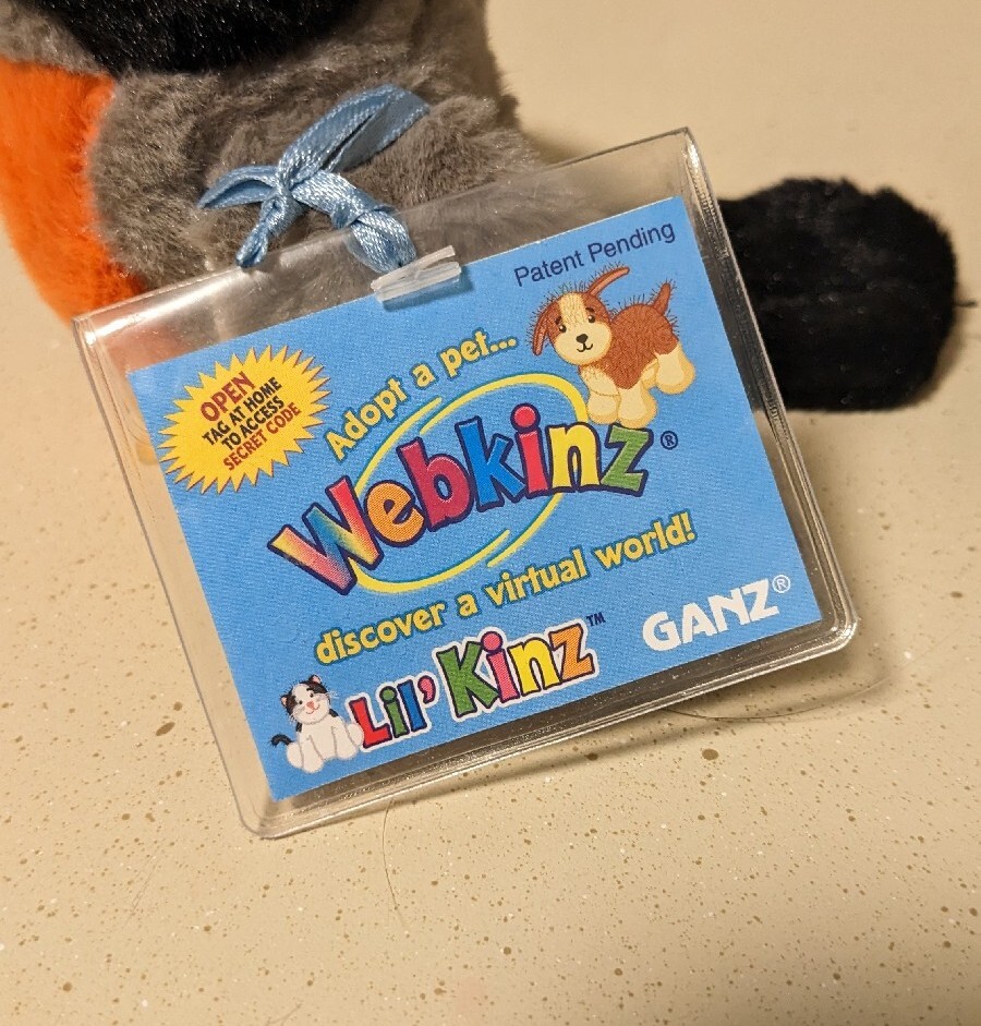 GANZ+Webkinz+Lil%27+Kinz+HS513+Robin+With+Tag for sale online | eBay