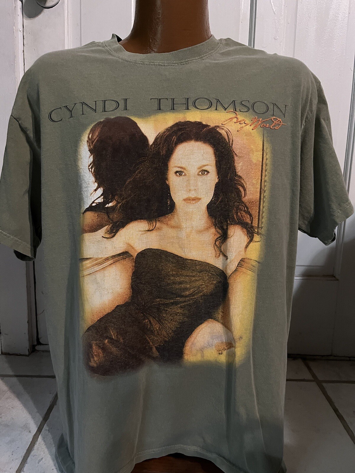 Rare Anvil Authentic Pigment Cyndi Thomson Green T S… - Gem