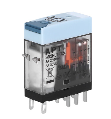 1PCS SIEMENS APT Miniature Relay SR2HLT-D24 DC24V | eBay