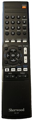 New Genuine Sherwood RC-157 Home Audio Receiver Remote Control RX-4208 ...