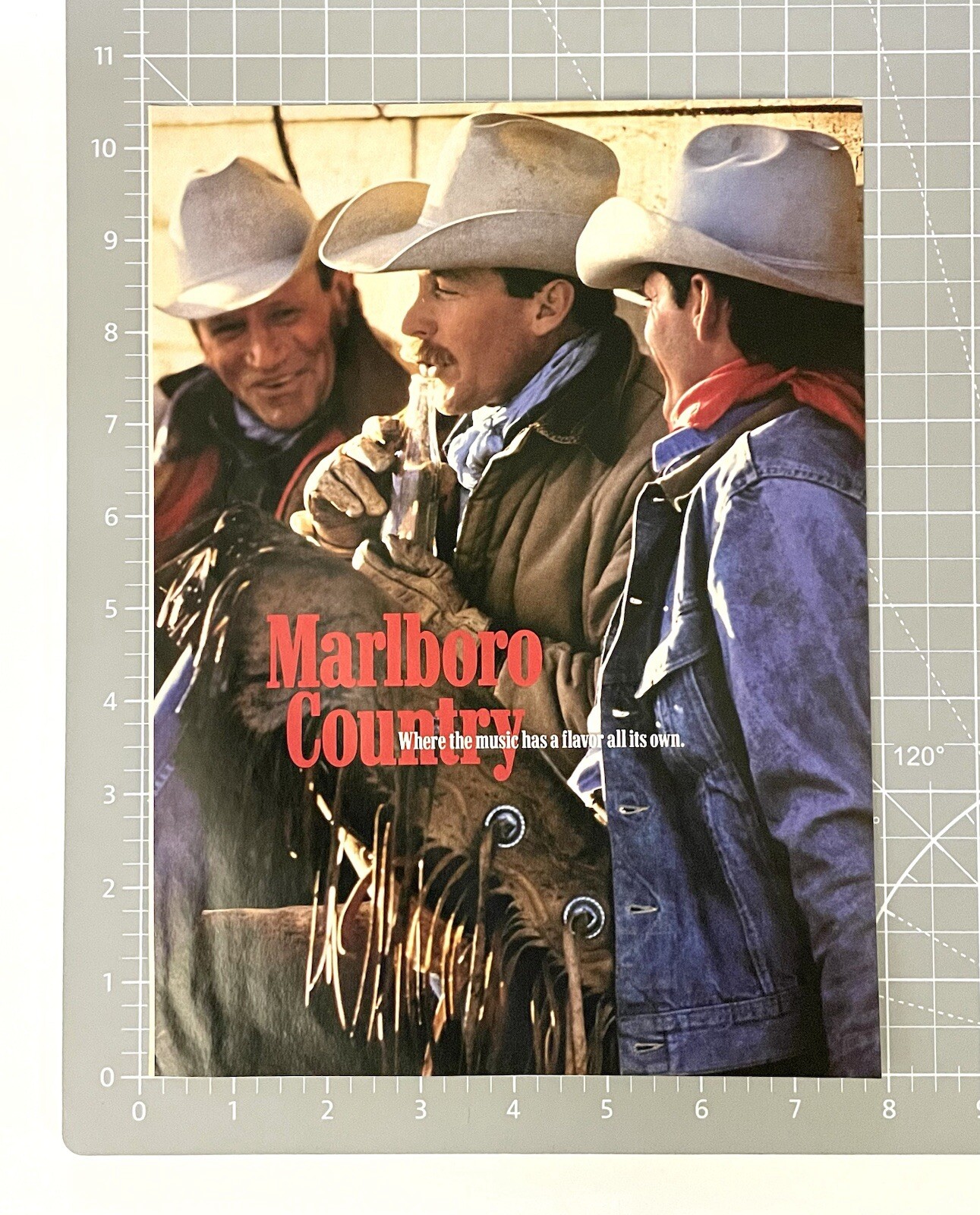 Vintage Marlboro Country 1995 Print Ad Original 90’s Cigarette ...