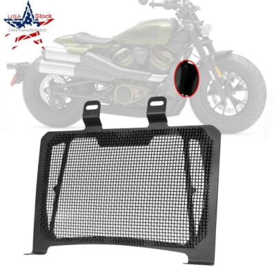 Black S 1250 Radiator Grille Guard Cover Shield For Harley Sportster S ...