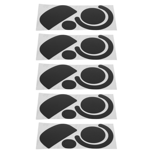 5 Sheets Gaming Mouse Skate Replacement - Adhesive Mouse Feet Pads ...