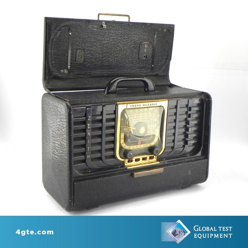 Zenith 8G005Y Trans Oceanic Tube Radio AC/Battery Circa 1947 | eBay